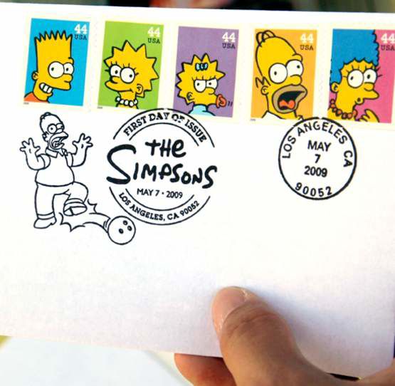 ‘Simpsons’ stamps have been unveiled | The Bulletin