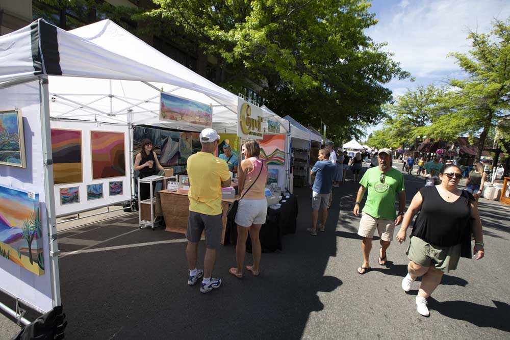 Over 80 artists’ works on display this weekend in downtown Bend for ...