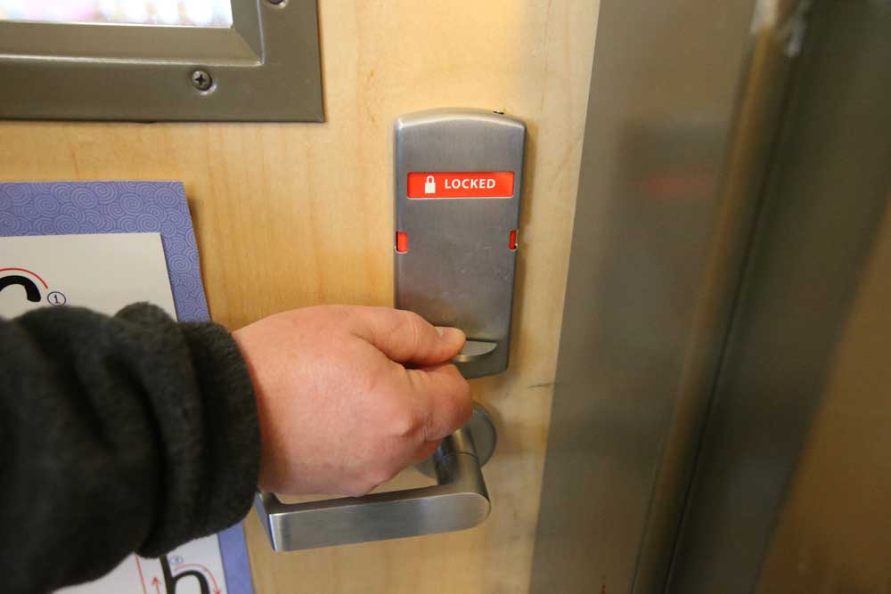 Bend-La Pine Schools nears completion on door locks and fire alarms ...