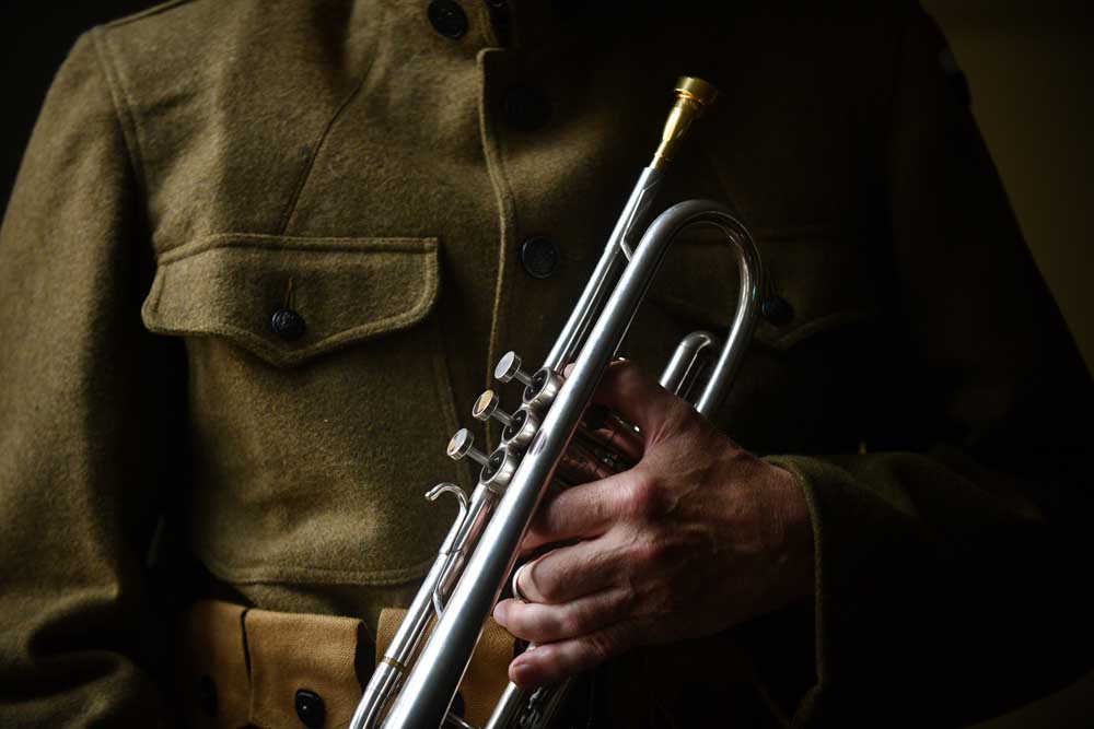 Playing taps is a solemn duty. He wanted to do it right. | The Bulletin