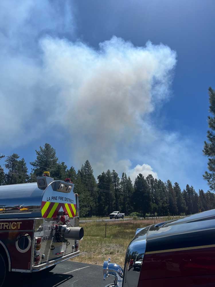 Wildfire burns 26 acres south of Sunriver, no evacuations planned | The ...