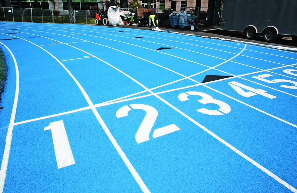 COCC set to unveil resurfaced, electric blue track | The Bulletin