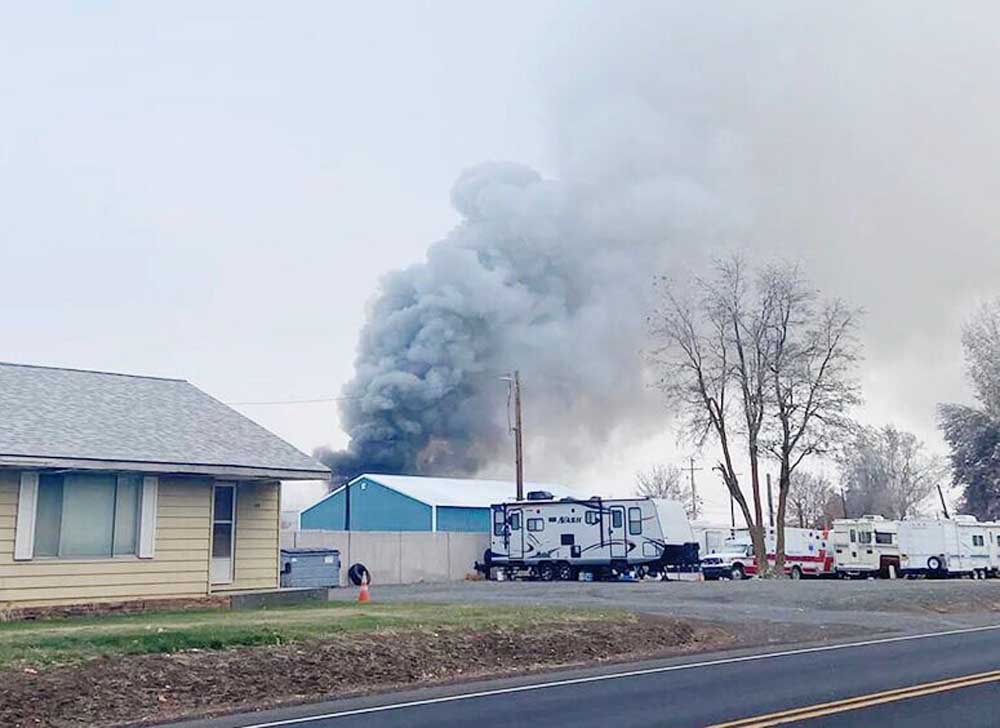 Fire at hemp processing plant injures 5, forces evacuations | The Bulletin