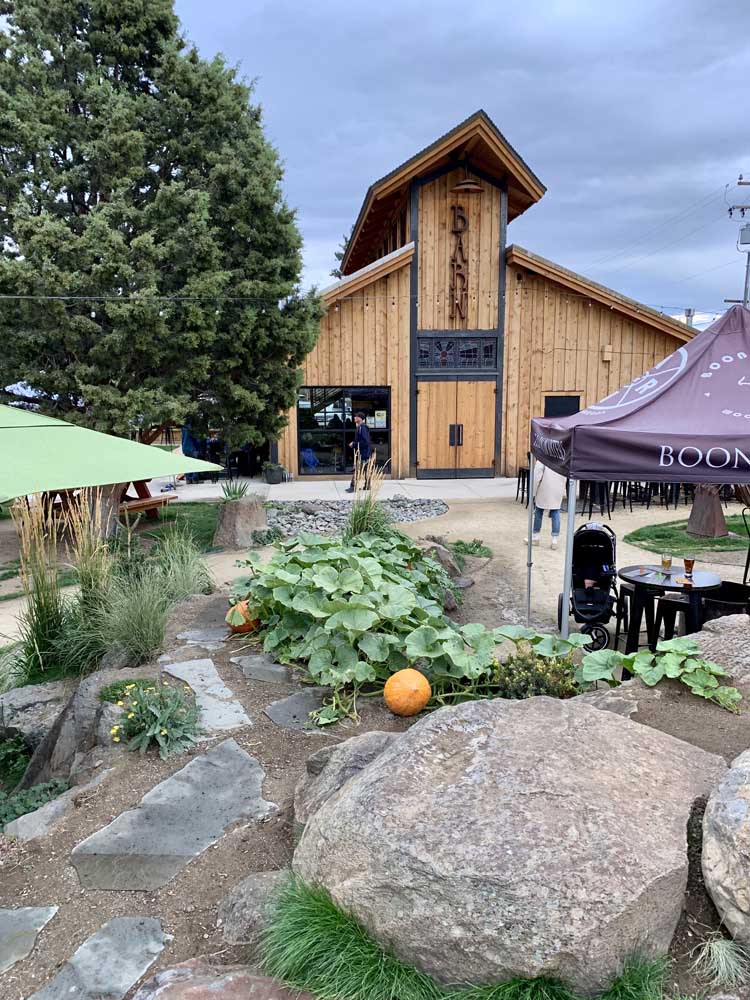 The Barn in Sisters, a tap house and food cart lot, is charmingly ...