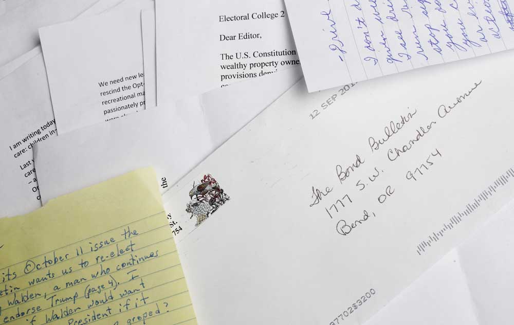 Letters: Immigration blame game; No e-bikes on trails; Bad forest ...