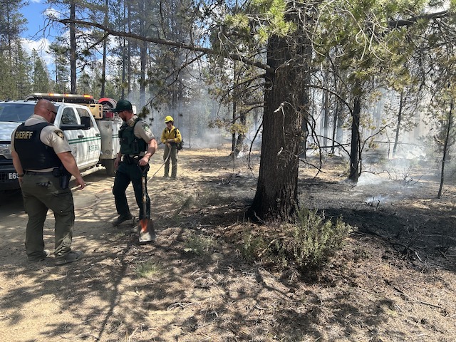 Crews gain quick control of fire on BLM land near La Pine | The Bulletin