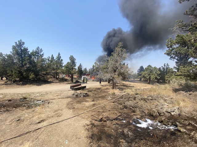 Homeless camp residents help stop Juniper Ridge Fire in Bend | The Bulletin