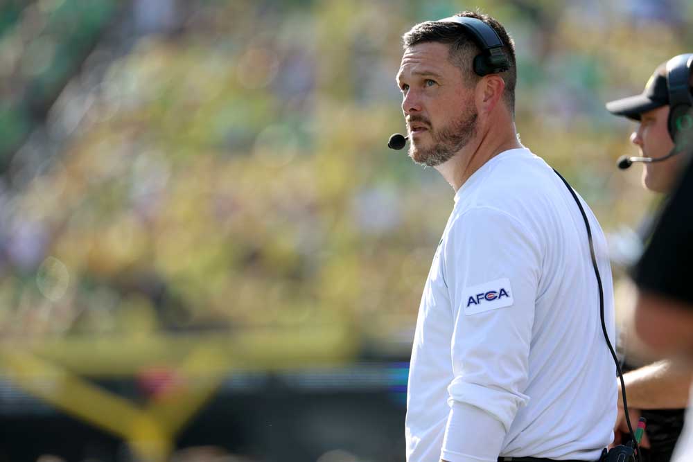 Everything Oregon coach Dan Lanning said to open Week 1 vs. Montana ...