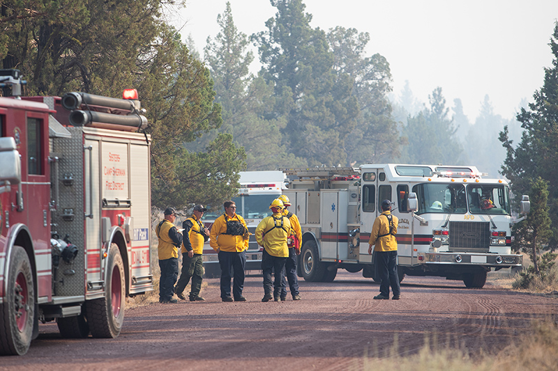 UPDATE: Four homes lost in Flat Fire in Deschutes County | The Bulletin