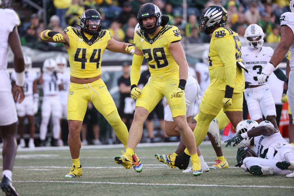 23rd and final: Oregon linebacker Bryce Boettcher’s last game against ...