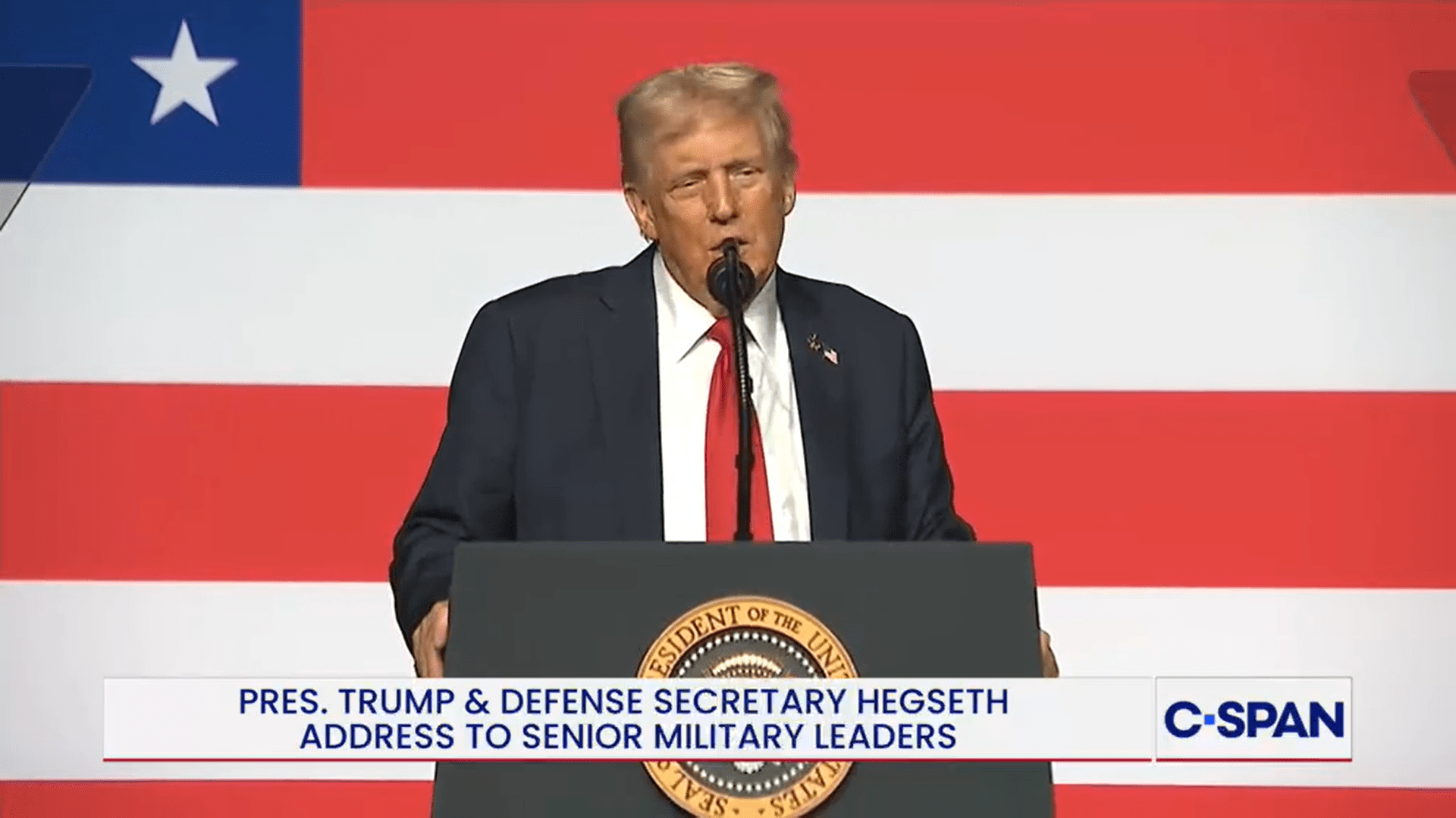 WATCH: President Trump addresses Portland troop deployments in speech ...