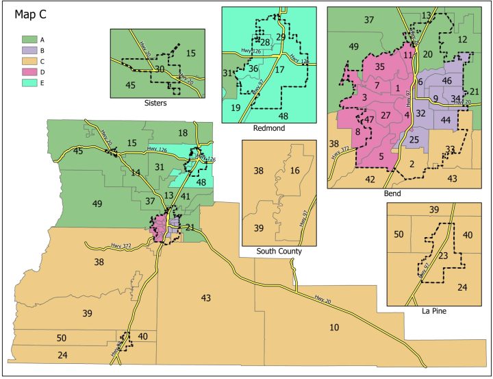 Deschutes County committee denies claim of gerrymandered maps | The ...