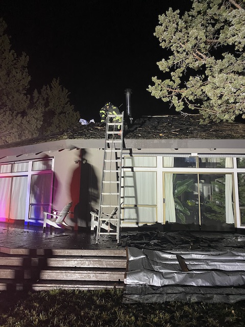Early morning fire in Bend damages roof | The Bulletin